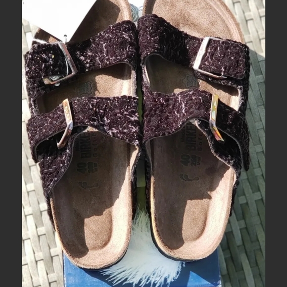 Birkenstock | Shoes | Birkenstock Womens Narrow Arizona Velvet Persian ...